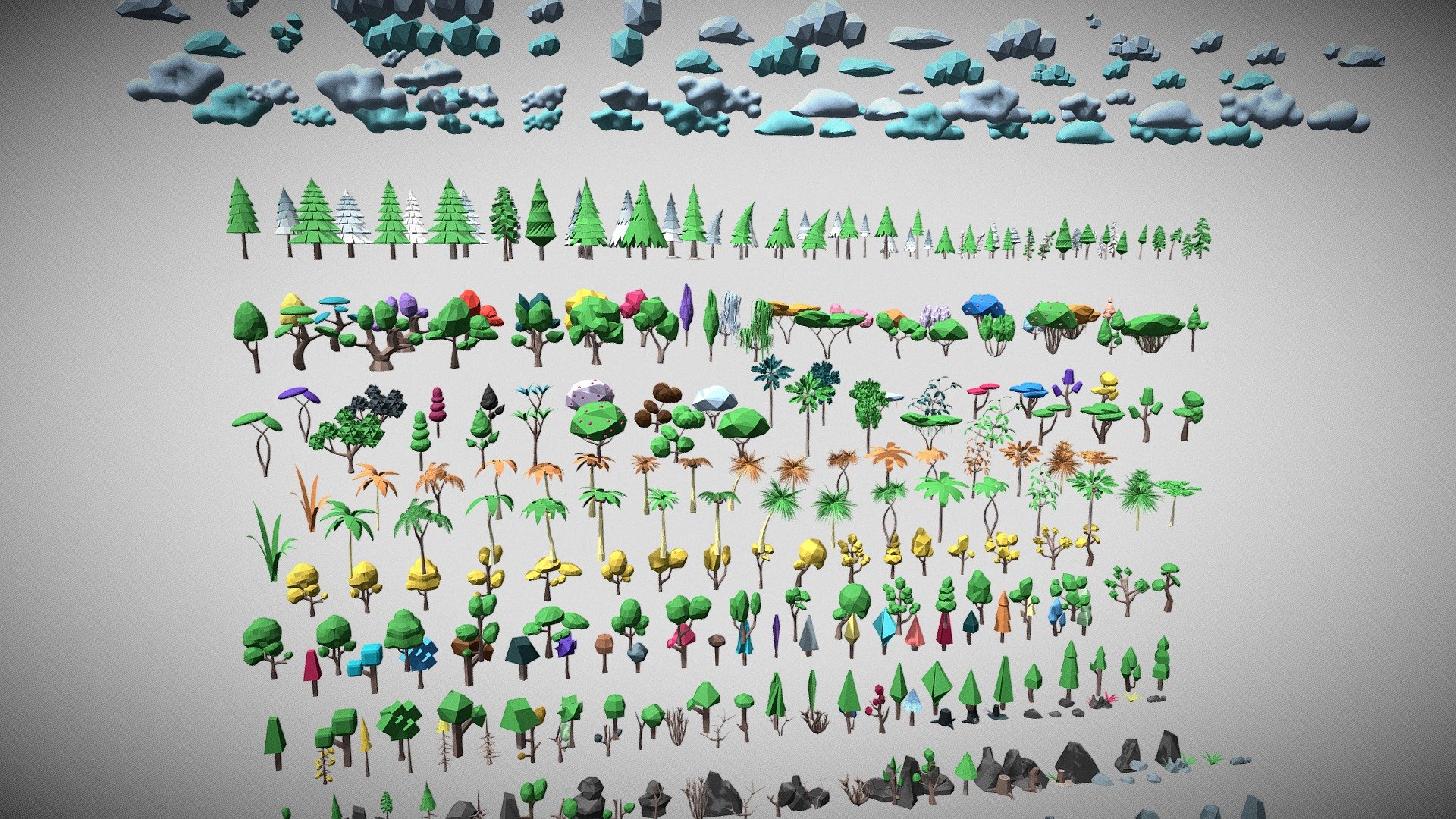 vegetation_2 - Buy Royalty Free 3D model by 7ka (@Verasavy) [baf0f7f] - Sketchfab Store