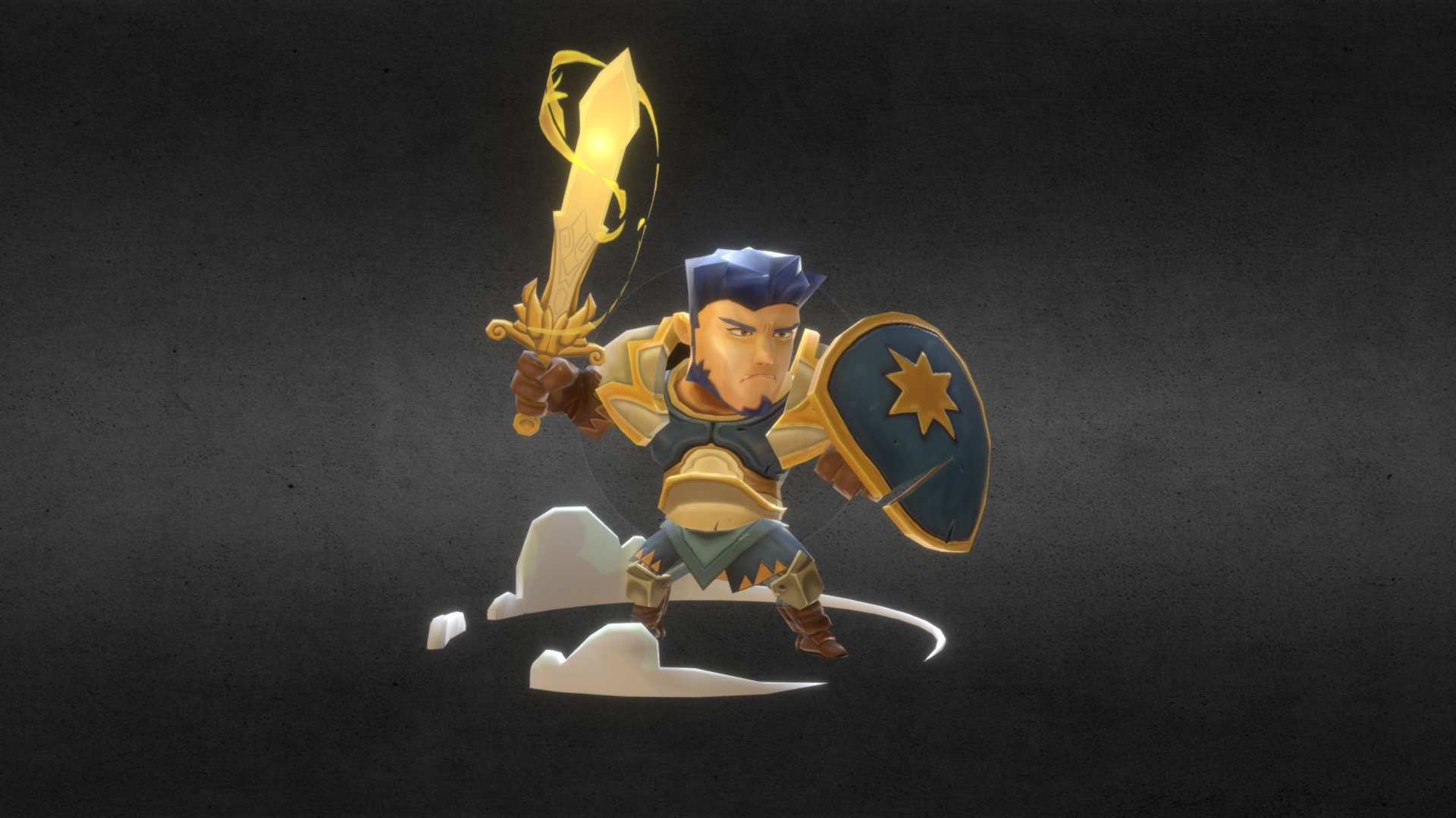 Warrior Ubisoft test - 3D model by David Presa (@kudeng) [baf1059 ...