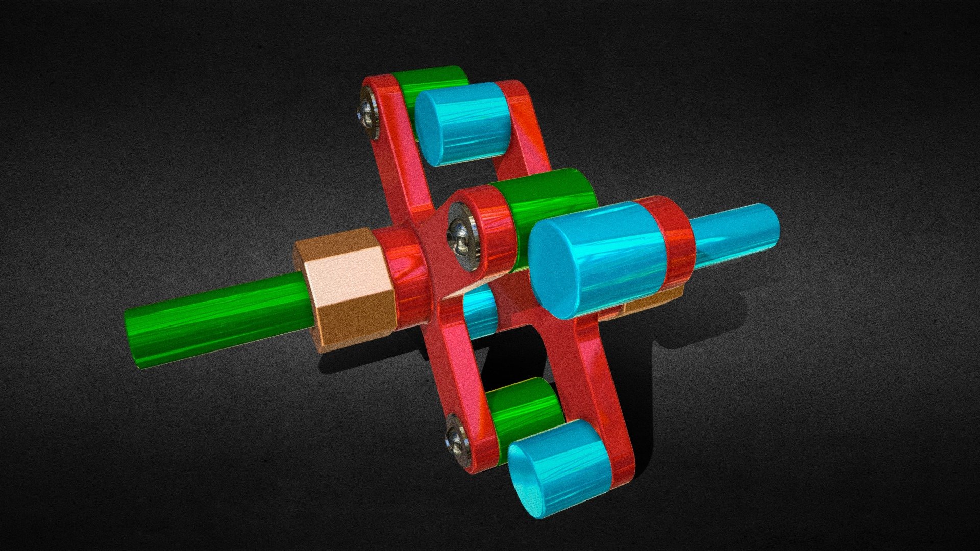 Cross Pins Coupling - Download Free 3D model by trinityscsp [baf26e0 ...