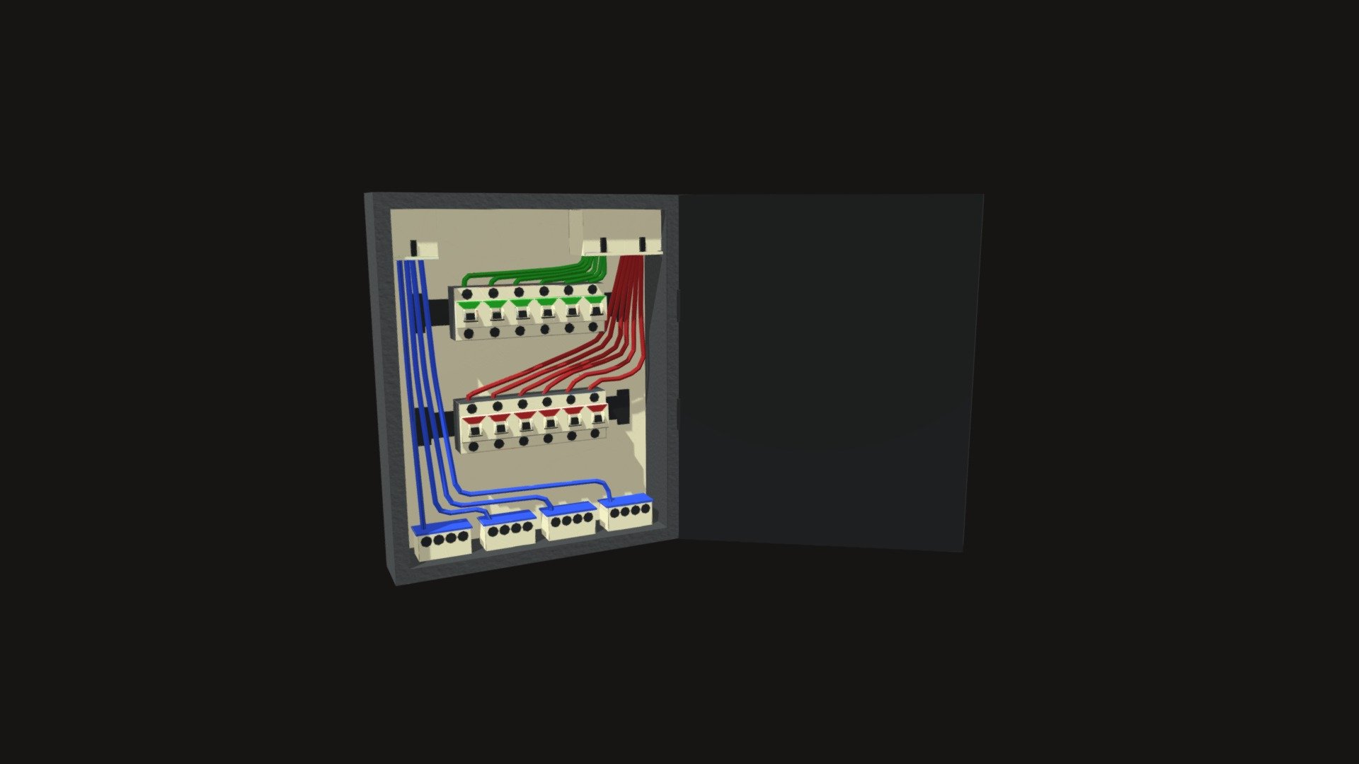 Low-Detail Fuse-Box - Download Free 3D model by Asemov ...