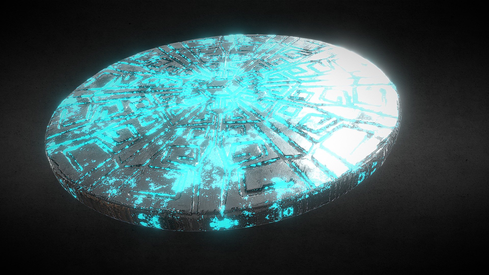 aztec coin 02 - 3D model by 19151293 [baf4e66] - Sketchfab
