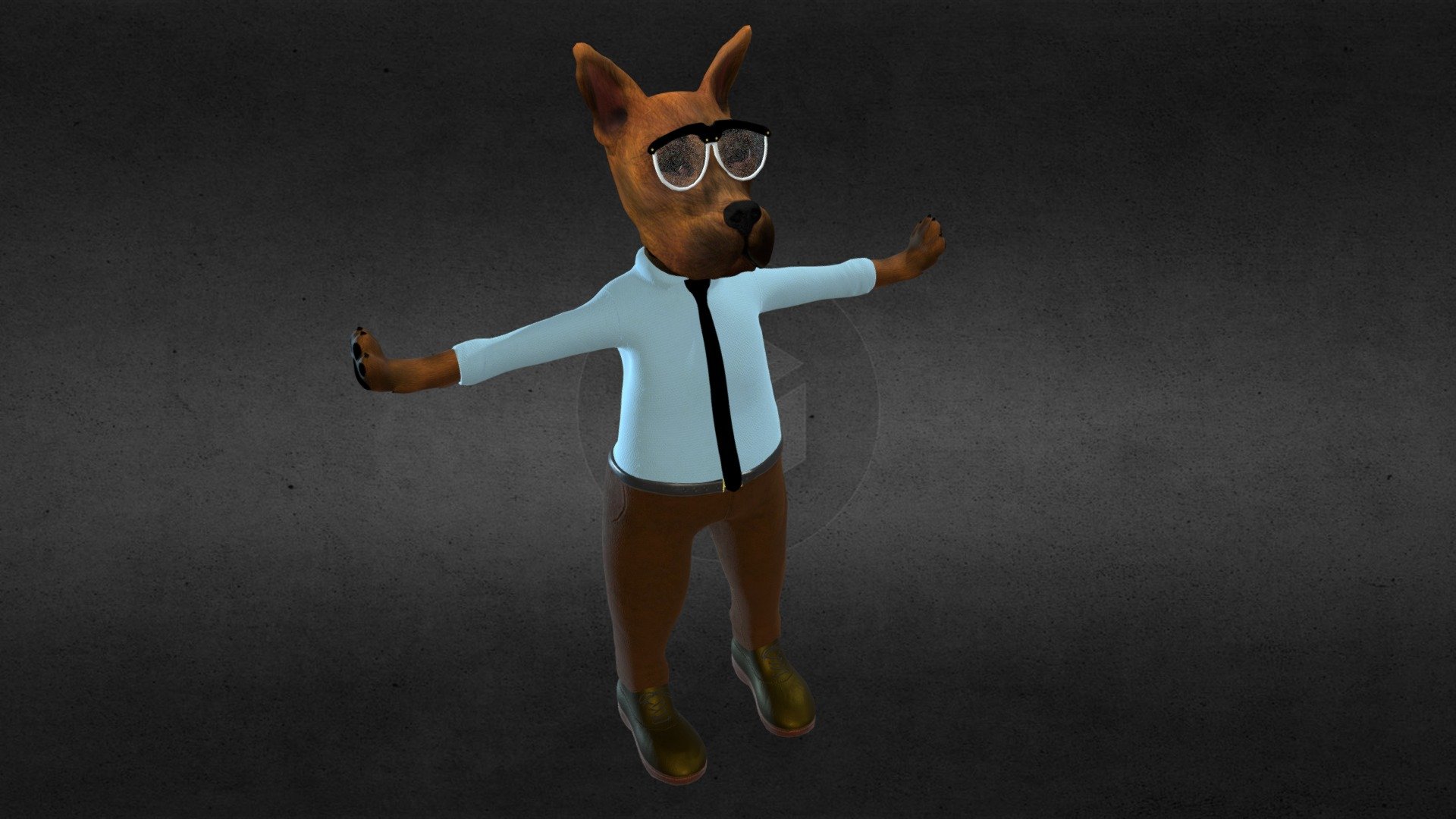 Dog Man - Buy Royalty Free 3D model by Enigma Arts (@EnigmaArts ...