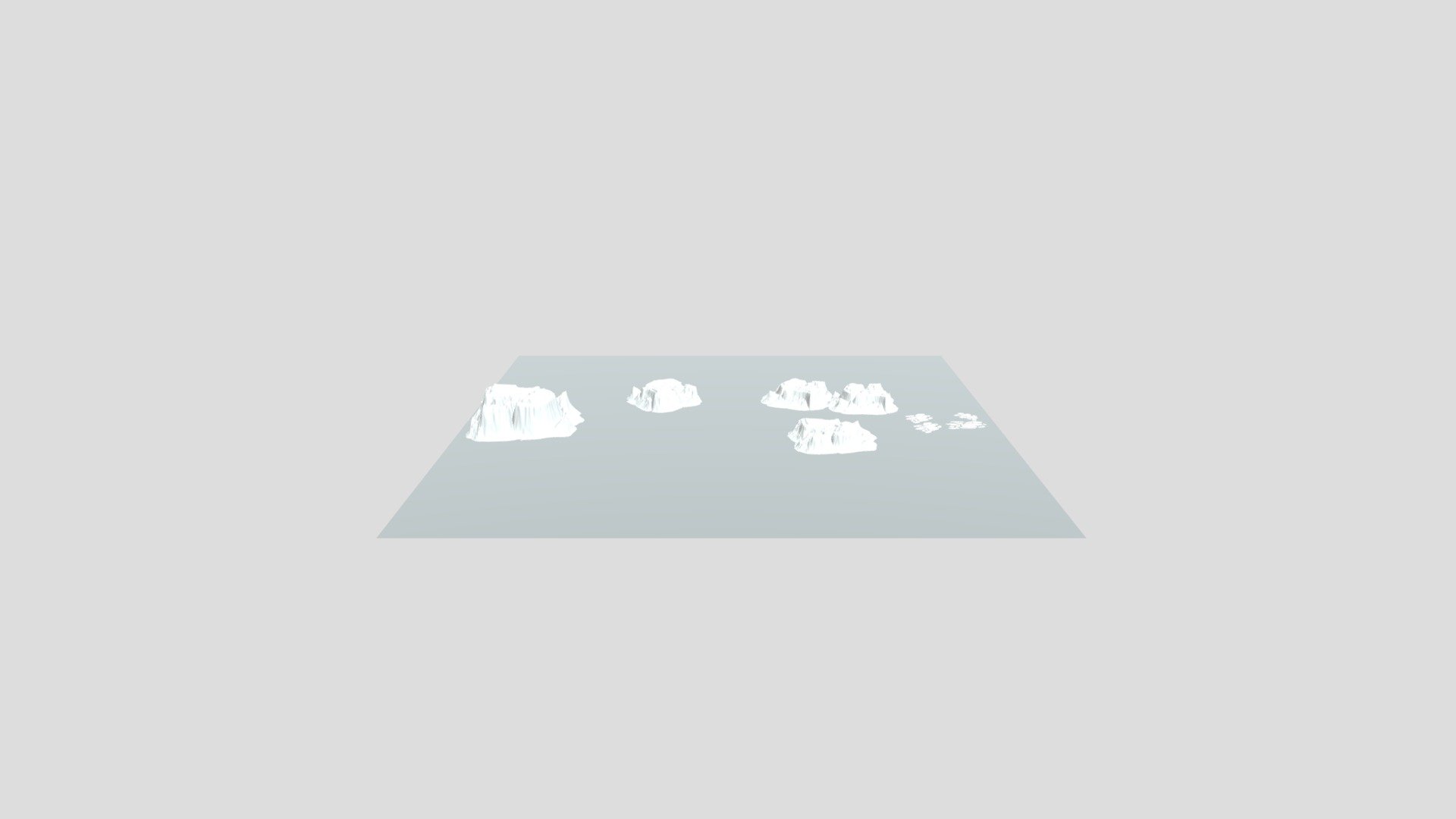 Snow Mountain Environment - Download Free 3D model by taqizaidi28 ...