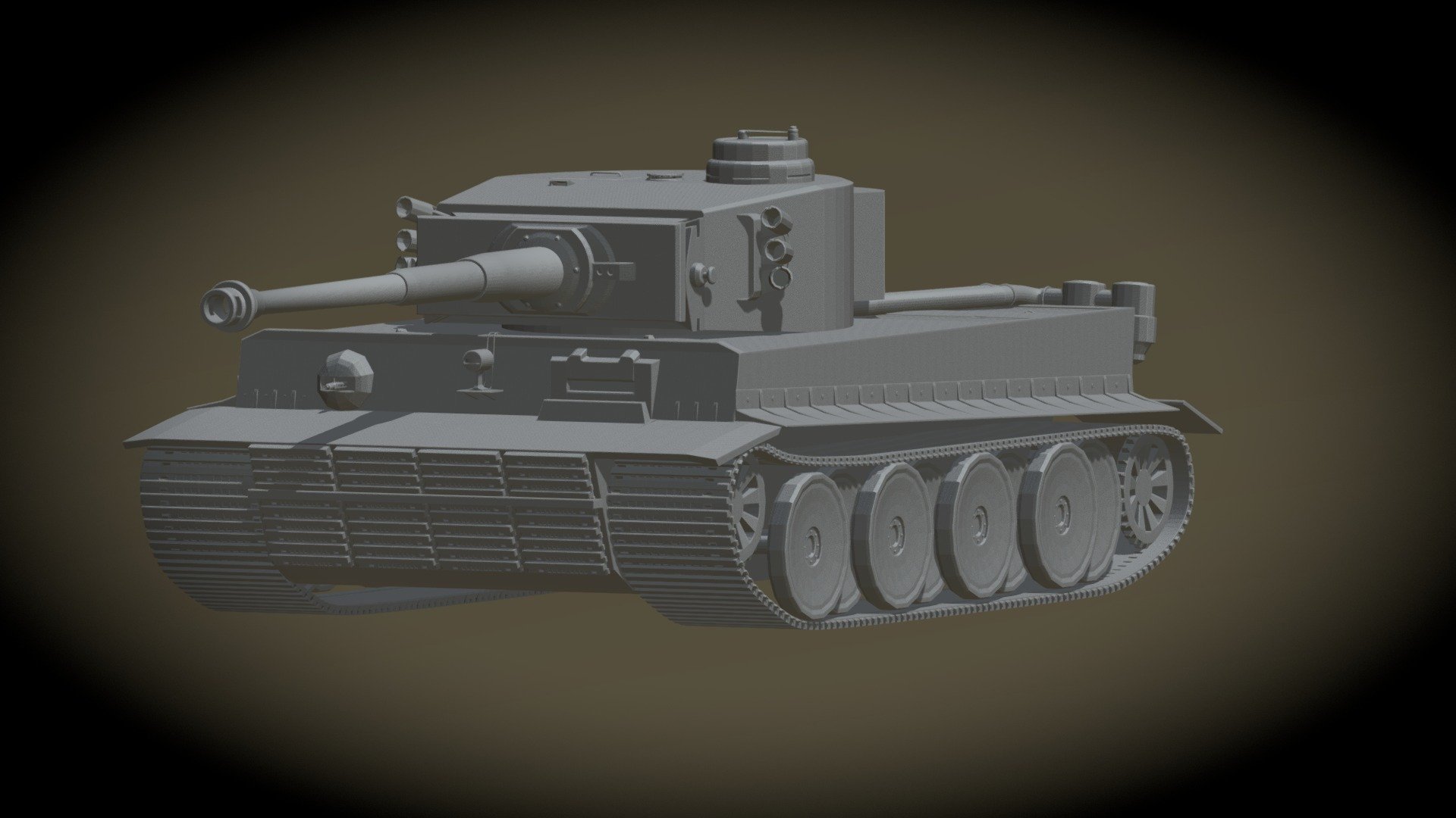Panzerkampfwagen VI "Tiger" - 3D model by DoJiMoDa [baf6afc] - Sketchfab