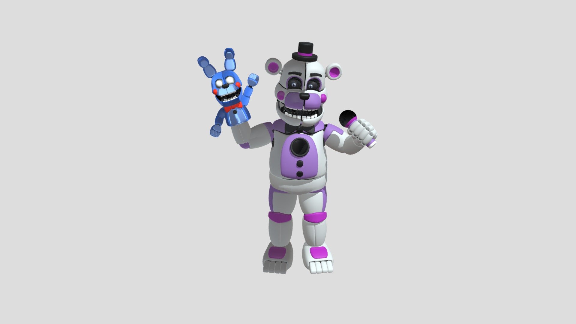 Funtime_ Freddy - Download Free 3D model by Atomo (@Statix_9) [baf6cf6 ...