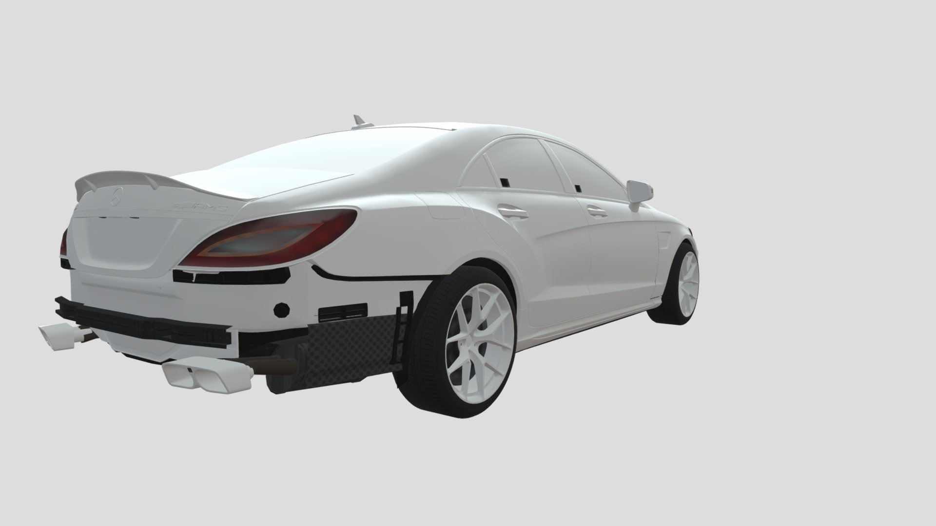 Mercedes- Benz CLS 63S AMG - Download Free 3D model by DR1KING100K ...