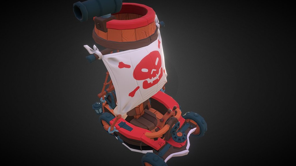 Pirate Kart - 3D model by Michael Tysoe (@filmcryptic) [baf6f78 ...