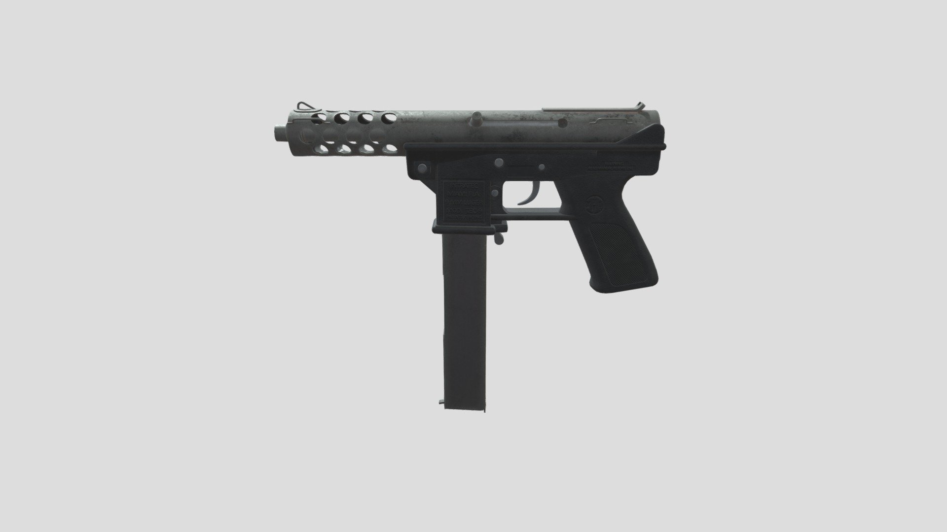 Intratec TEC-9 - 3D model by Davide Stucchi (@Iron_Lizard) [baf7a24 ...