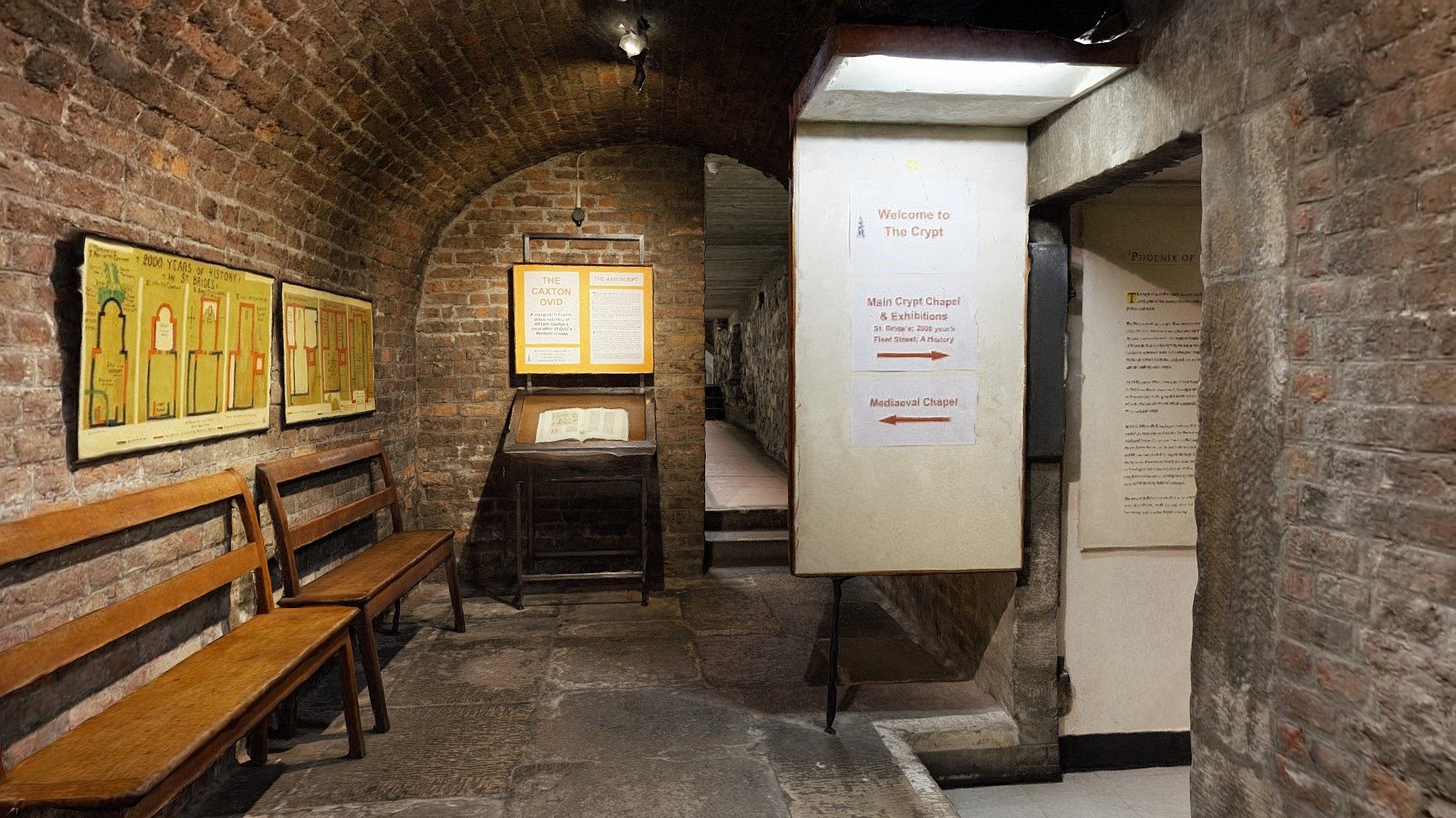 St Bride's Crypt Museum - Download Free 3D model by artfletch [baf7c19 ...