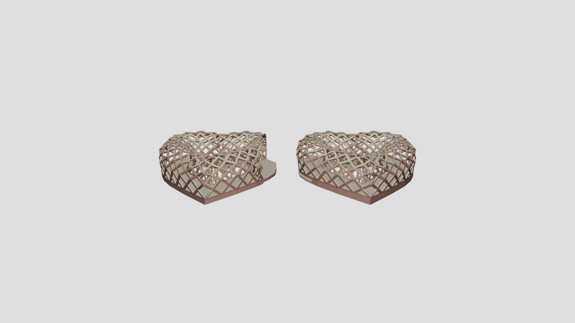 double_heart_animation - 3D model by ivansilum [baf8c79] - Sketchfab