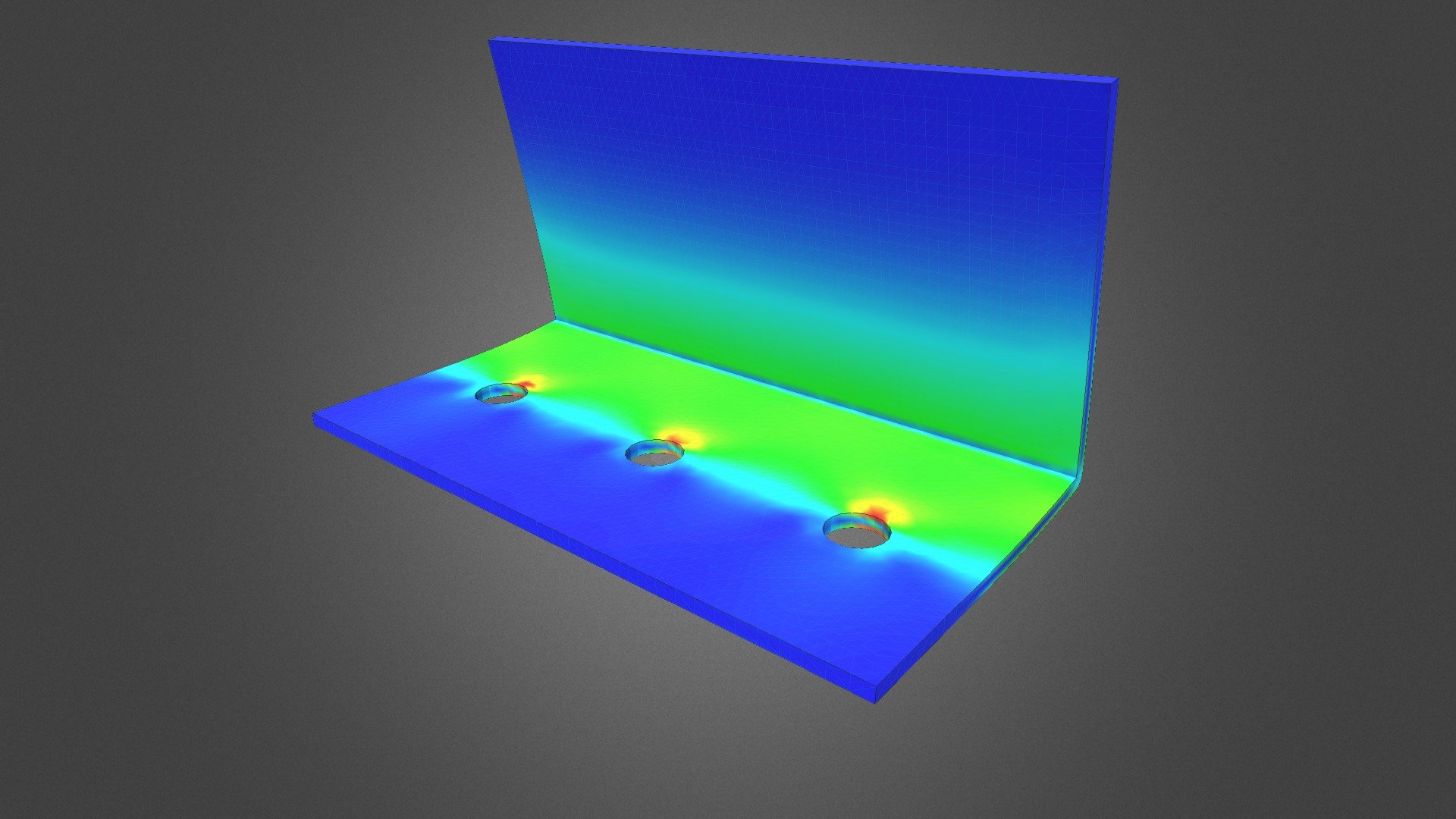 Flange Finite Element Analysis - 3D model by Wayne Pearce ...