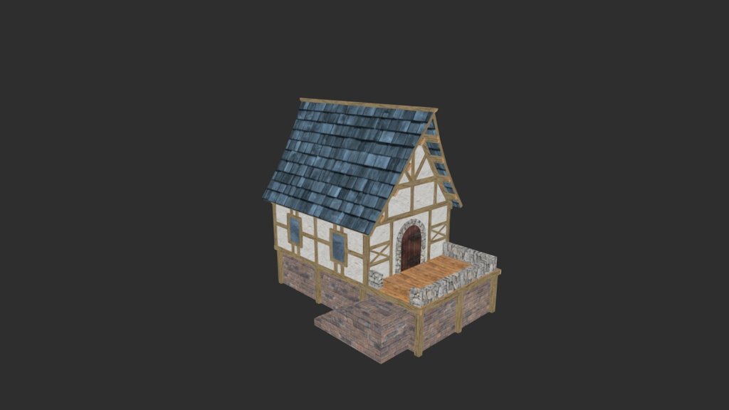 Small House 3 - 3D model by Nathan Zaloum (@NathanZaloum) [bafa396 ...