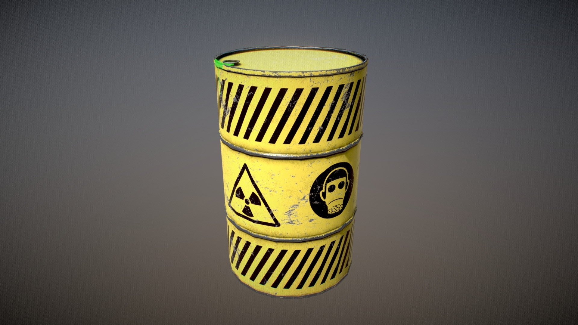 A barrel with radioactive waste. - Download Free 3D model by vodiva83 ...
