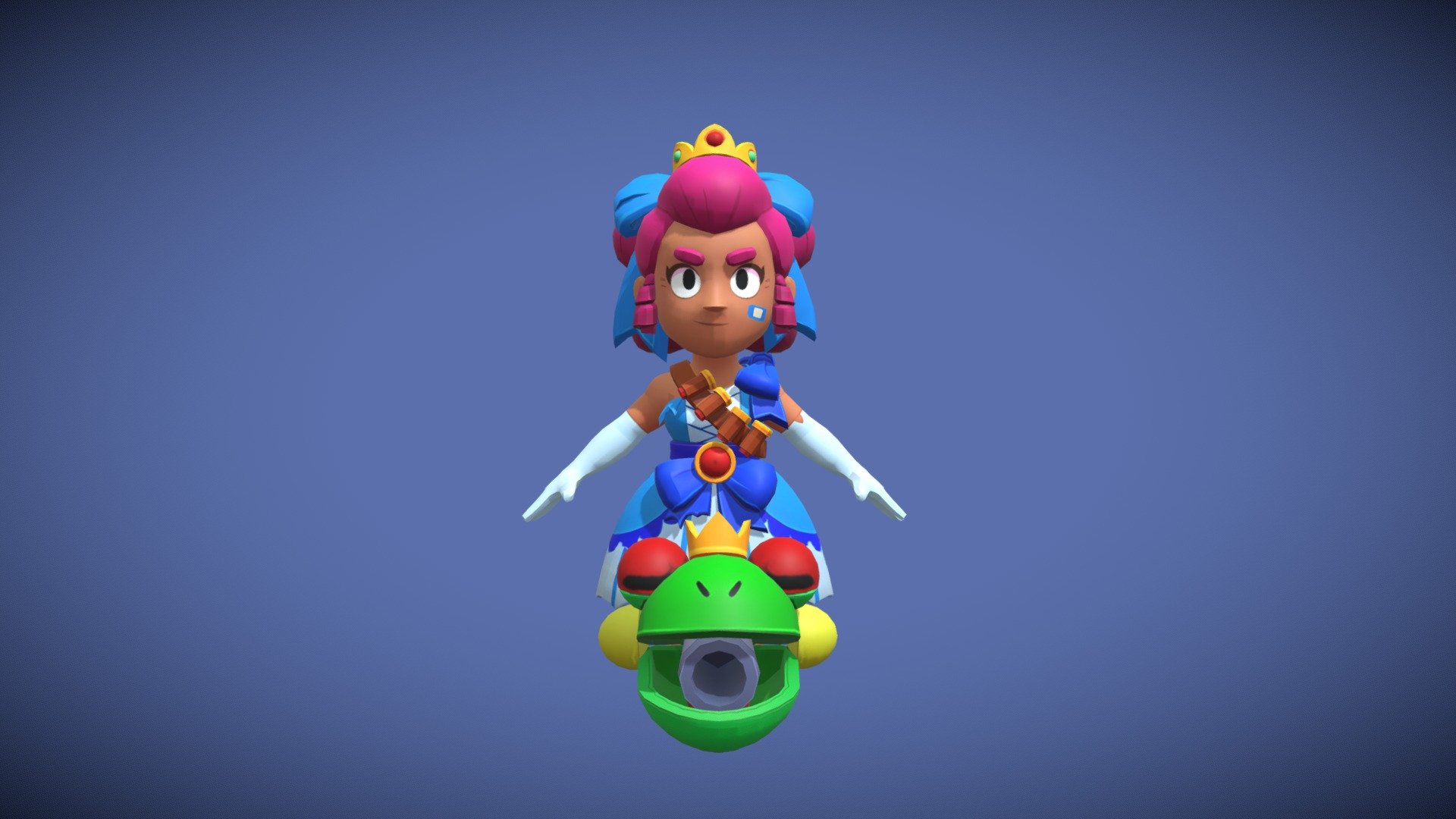Princess Shelly - Download Free 3D model by Nomnivore [bafda46] - Sketchfab