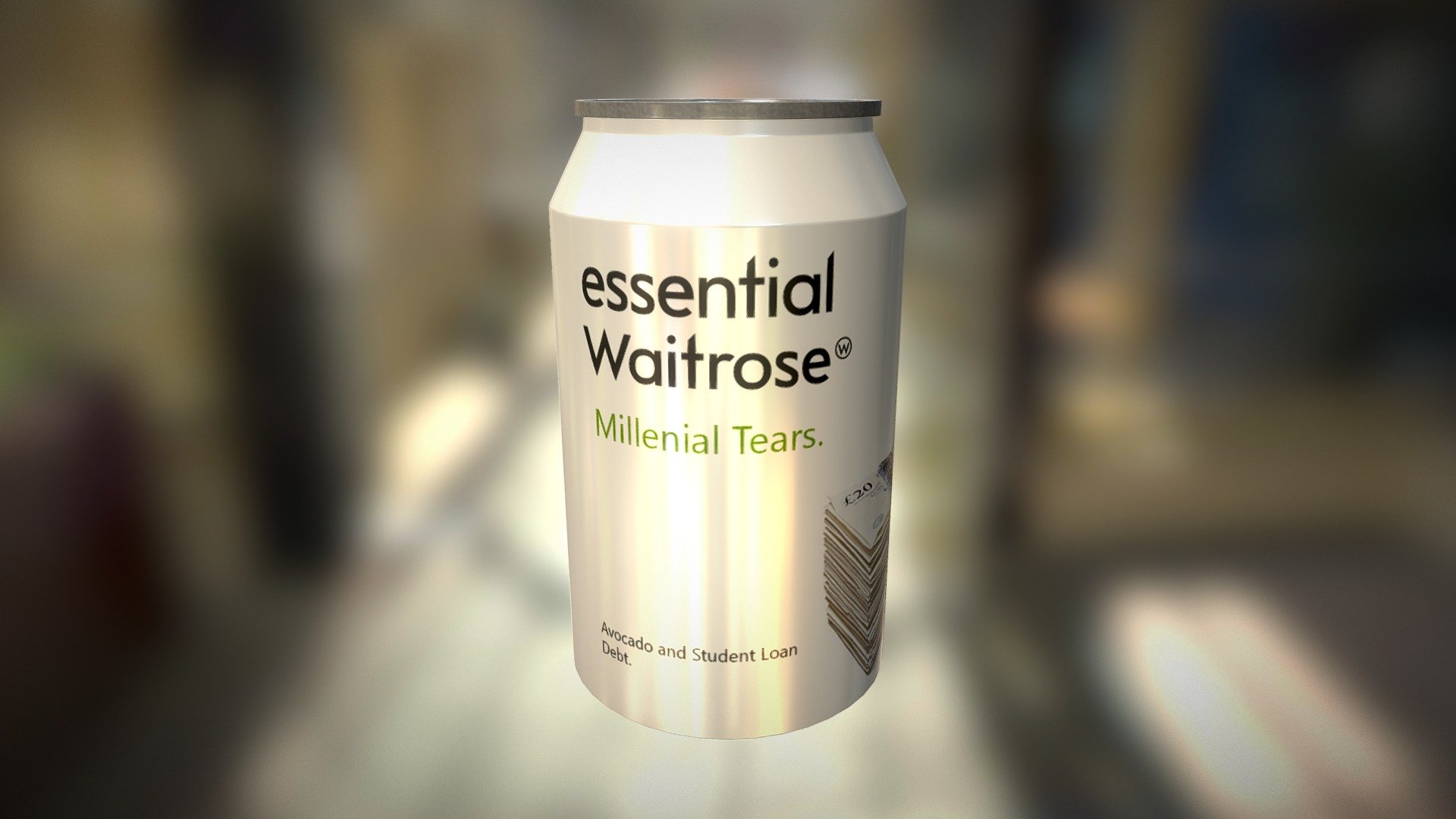 Essential Waitrose - 3D model by mermalerm [bafe919] - Sketchfab