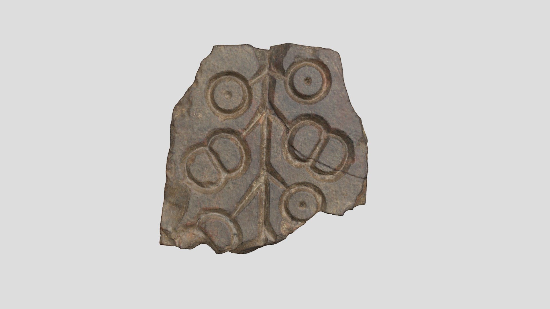 Buckle mould (SOTLS : A2001.160) - 3D model by Southampton Cultural ...