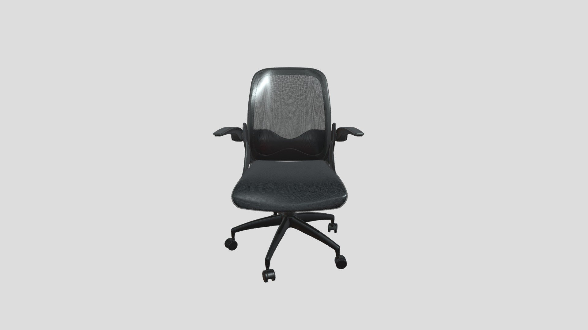 Ergonomic Chair - Download Free 3D model by Anishetti.Jeevan [bb0029a ...