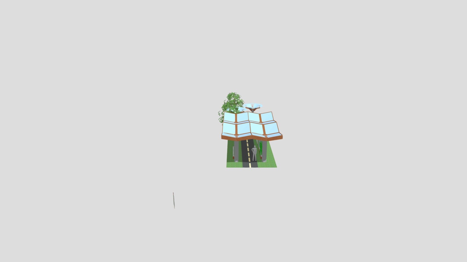 Project Solar panel path 23 - Download Free 3D model by Planless ...