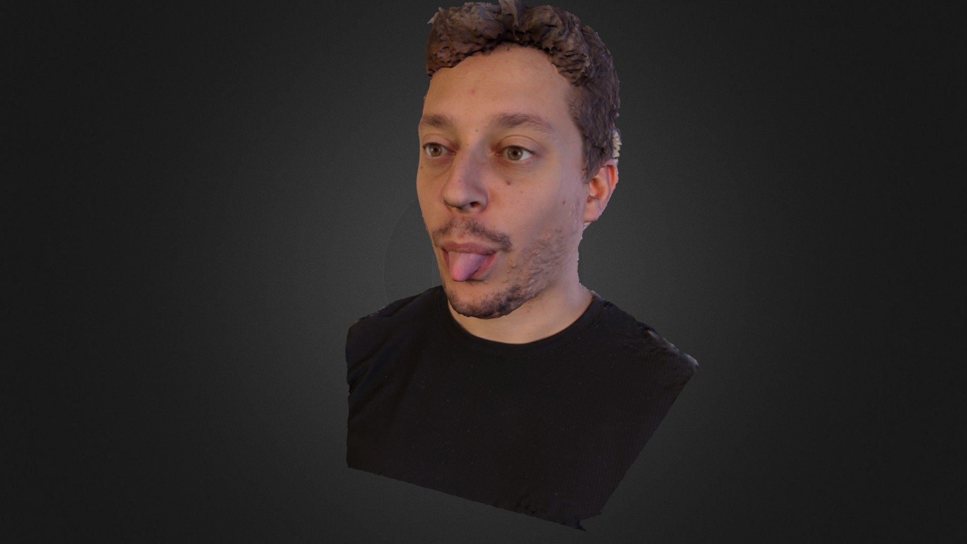 Visage blasé - 3D model by Digitage [bb01b92] - Sketchfab