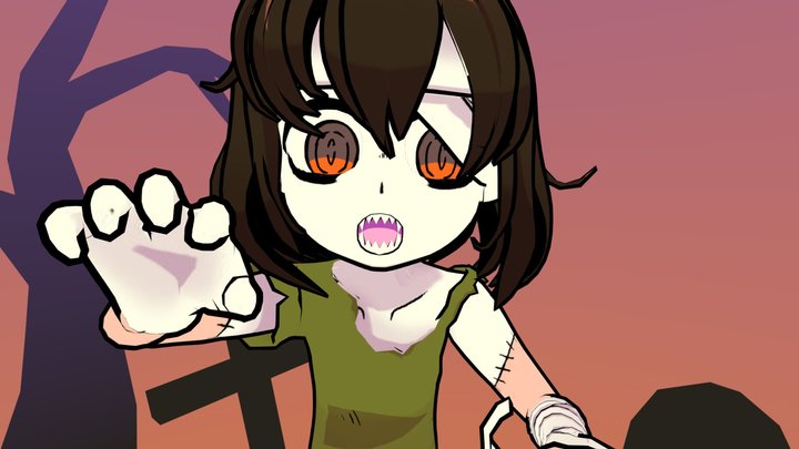 Monstergirl 3D models - Sketchfab