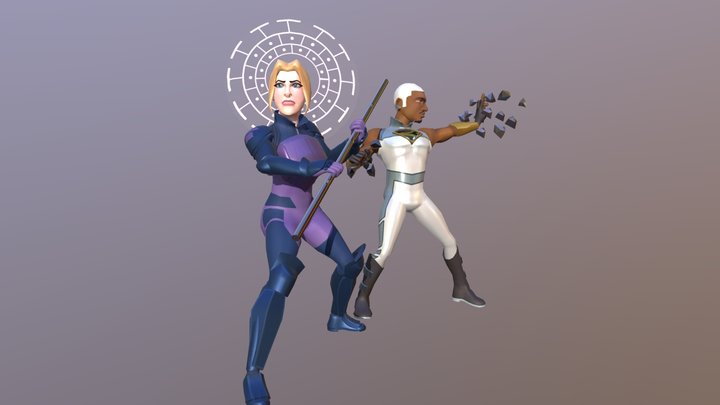 Webtoon 3D models - Sketchfab