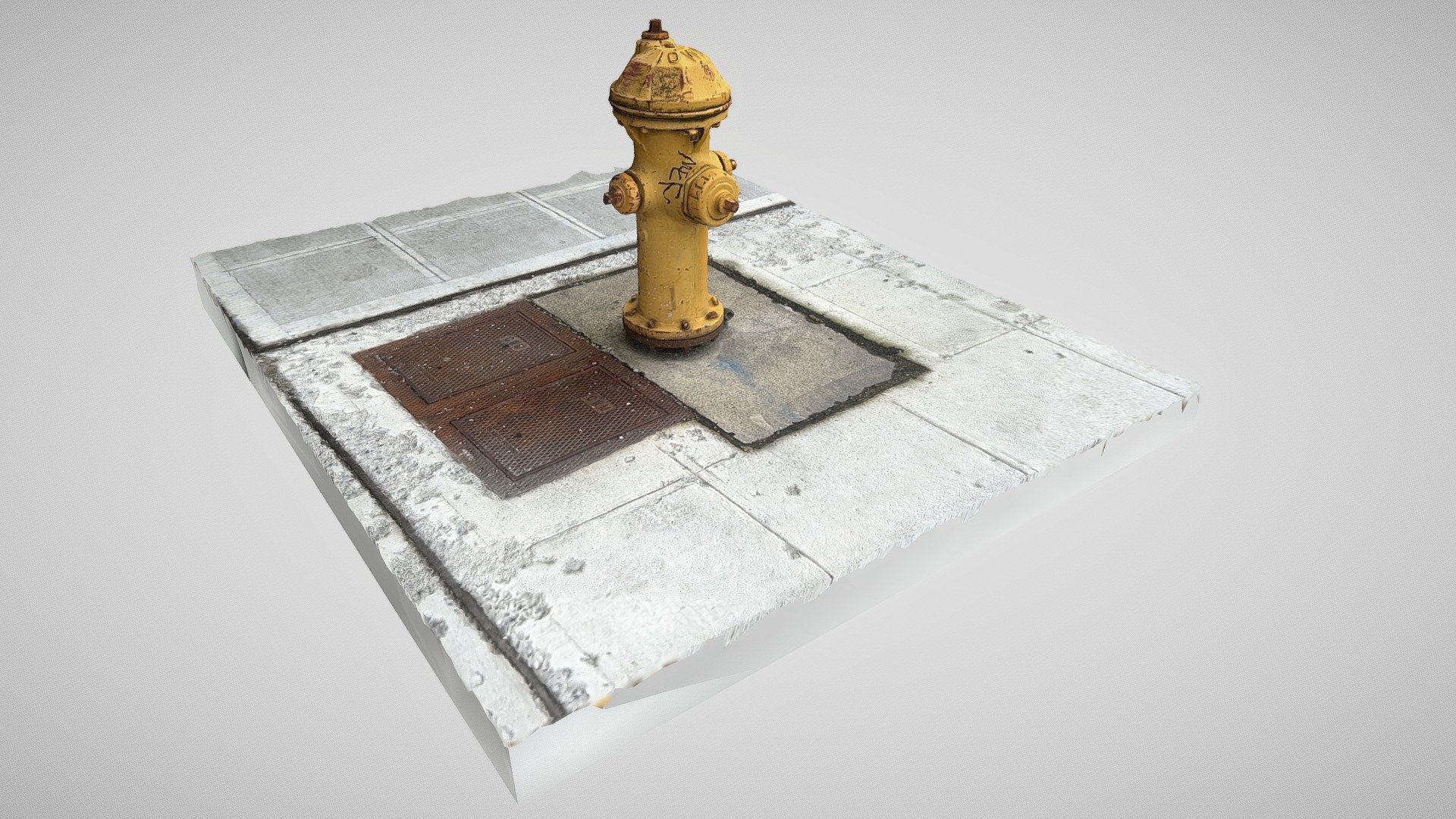 Typical Seattle fire hydrant - 3D model by Reo Creative Scanning ...