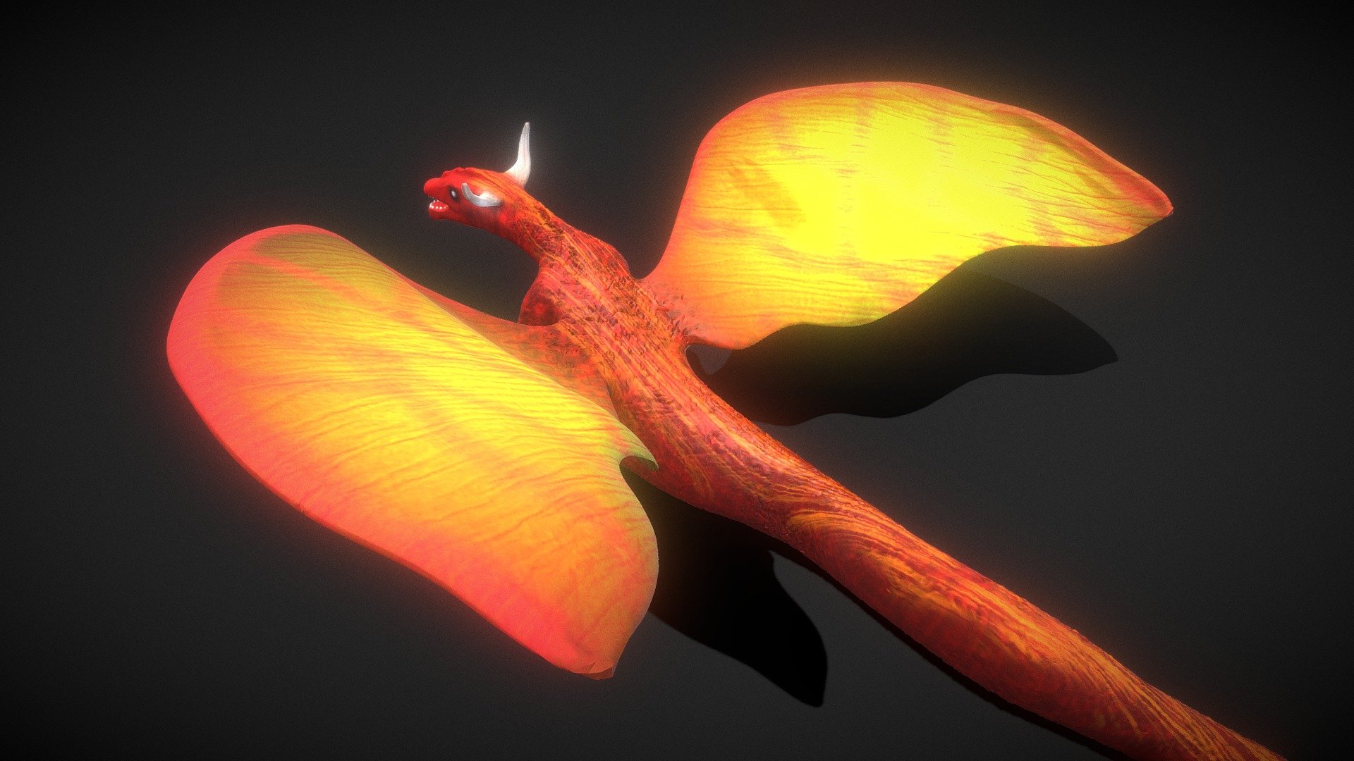 Red Dragon - Download Free 3D model by lawtrigg [bb05002] - Sketchfab
