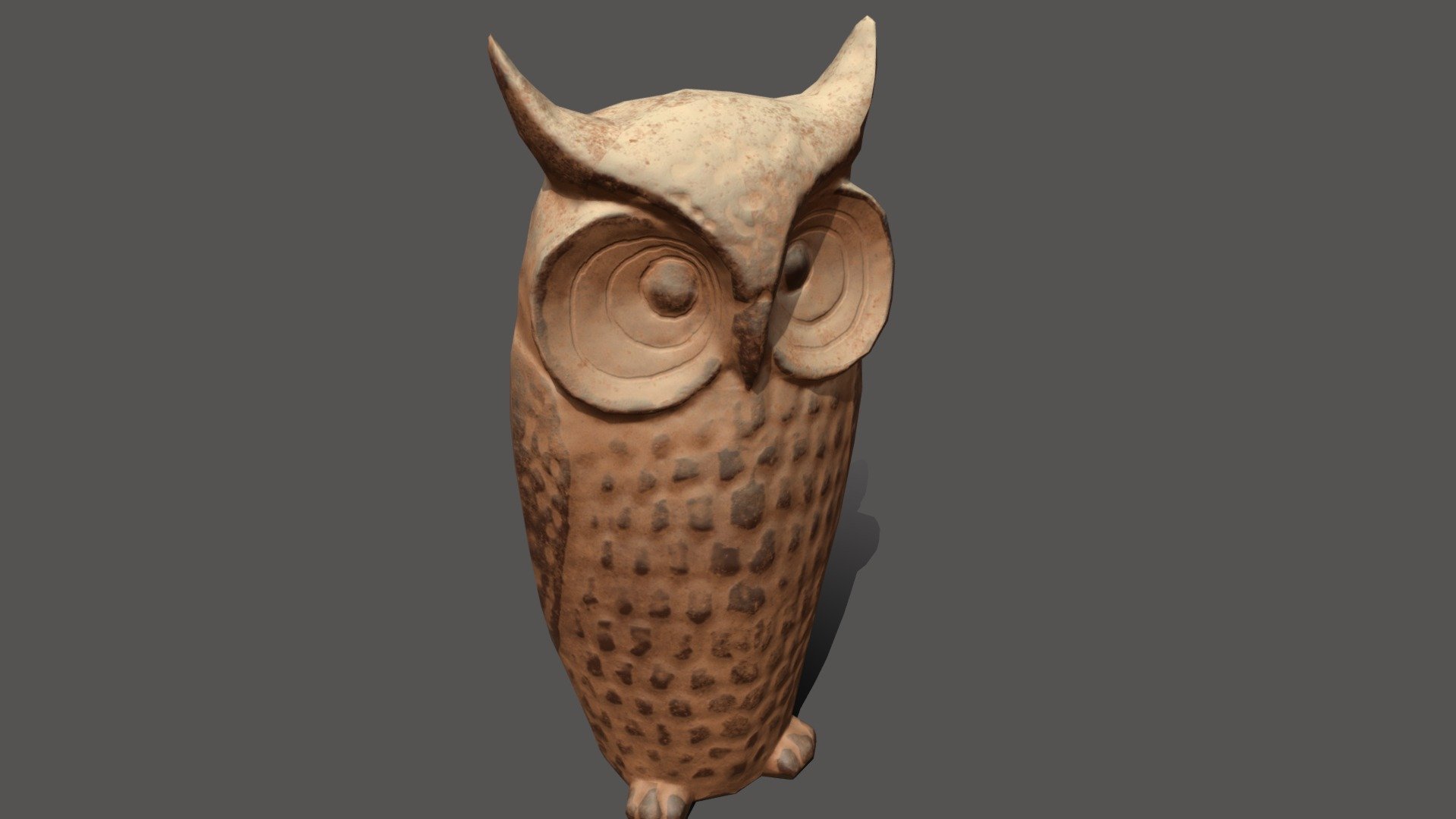 Wood Owl - 3D model by Danreit [bb08e7d] - Sketchfab