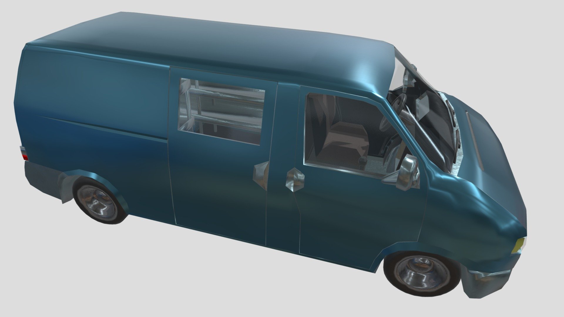 Van - Buy Royalty Free 3D model by 3dlowpoly [bb0903a] - Sketchfab Store