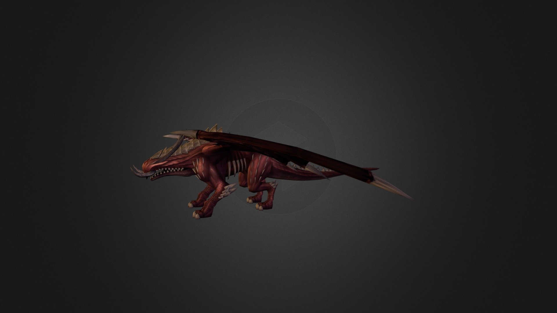 Dragon 2 - 3D model by Lithi [bb0d262] - Sketchfab