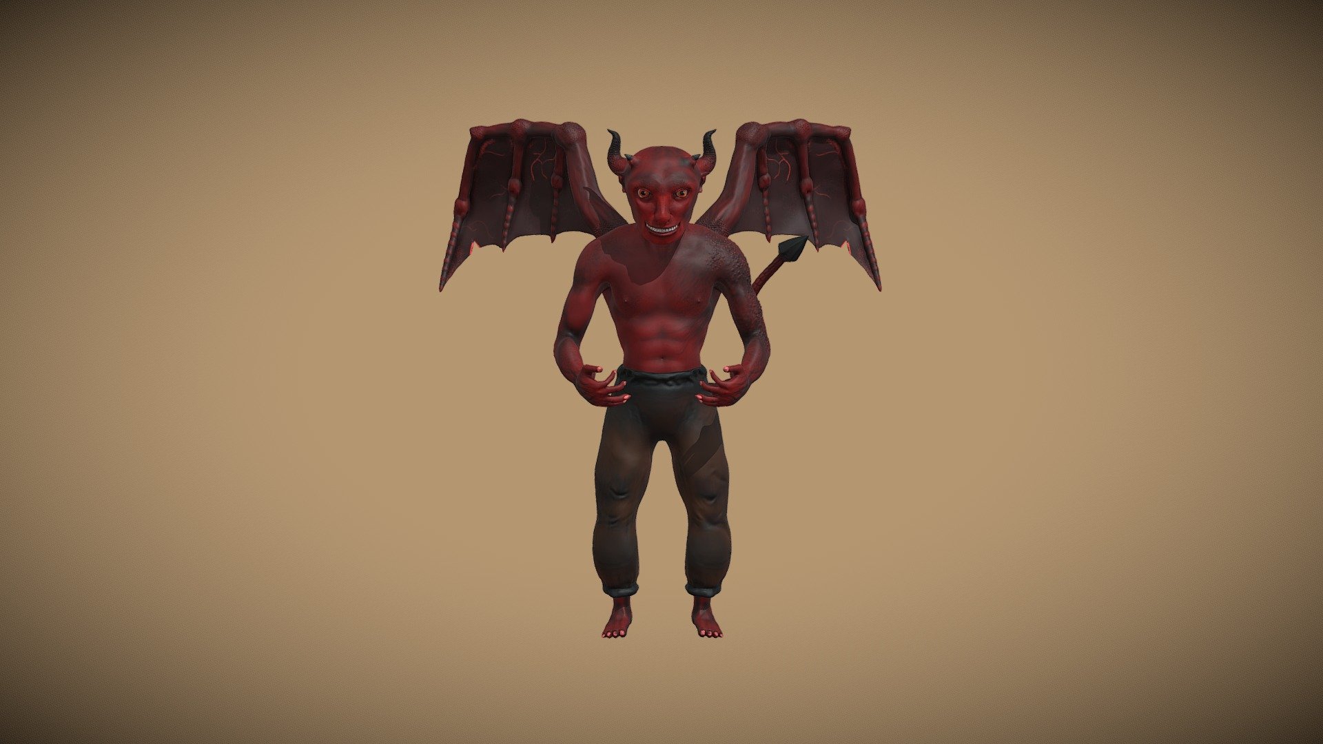 RedDemon - 3D model by DaveCote [bb0db4f] - Sketchfab