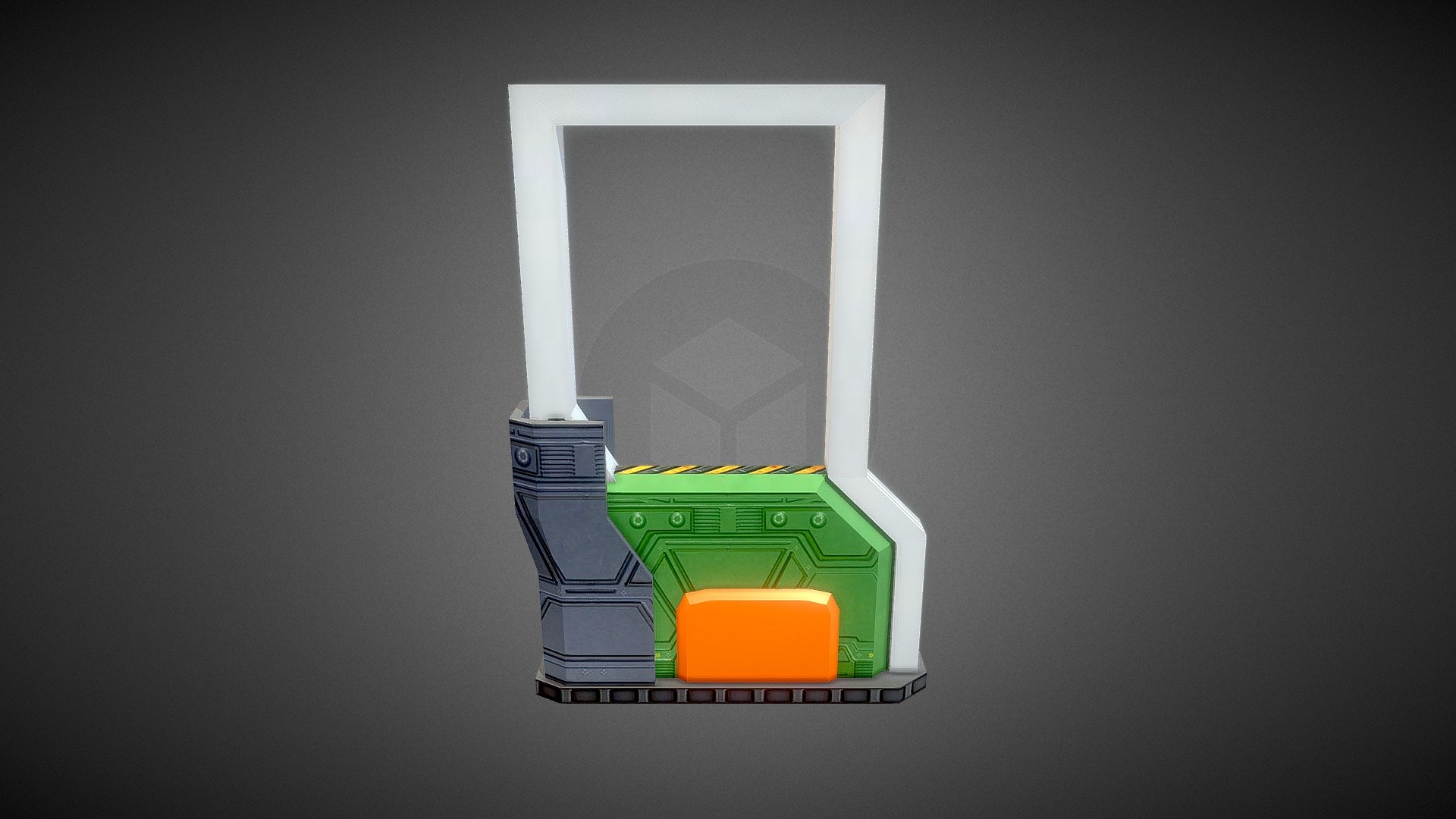 Futuristic Jump Cart - 3D model by Charles Smith (Blitz Mobile Apps ...