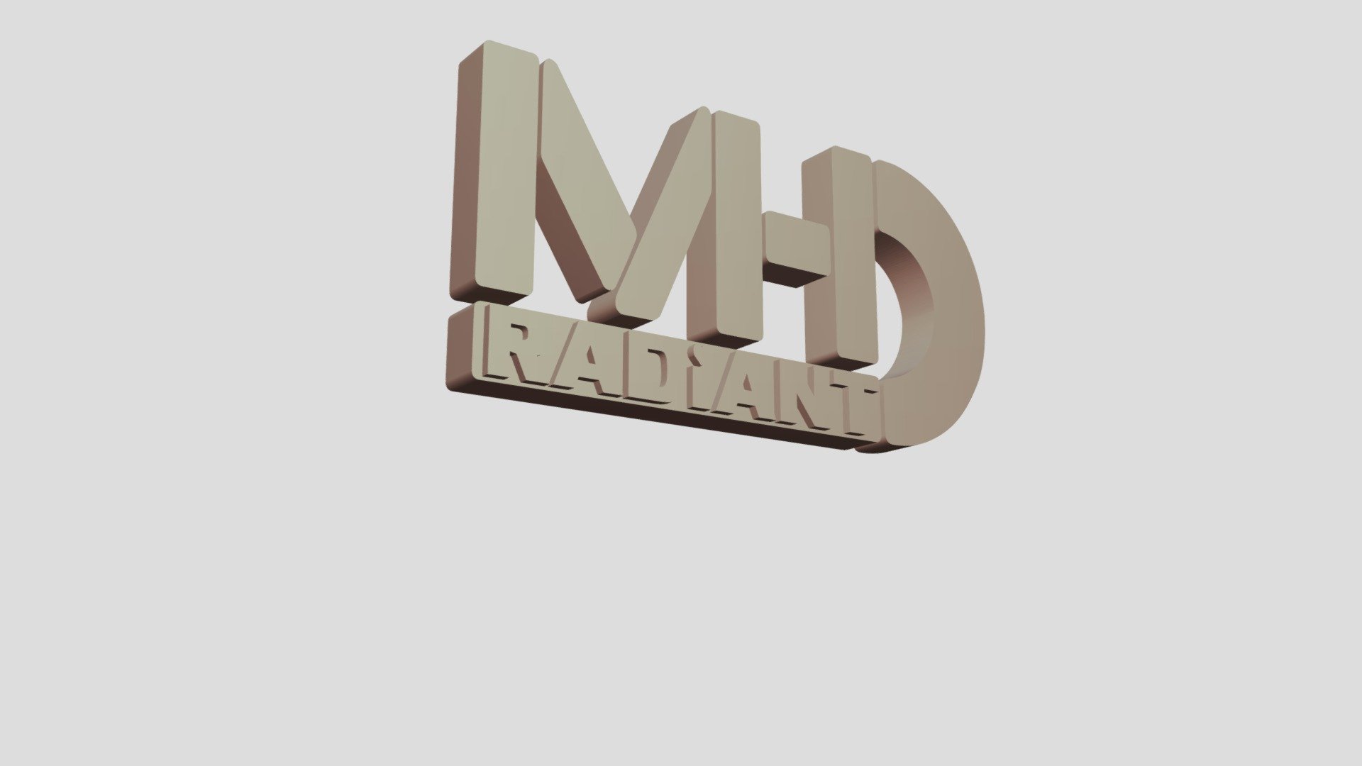 MHD Logo - 3D model by Dabbas [bb0ea54] - Sketchfab