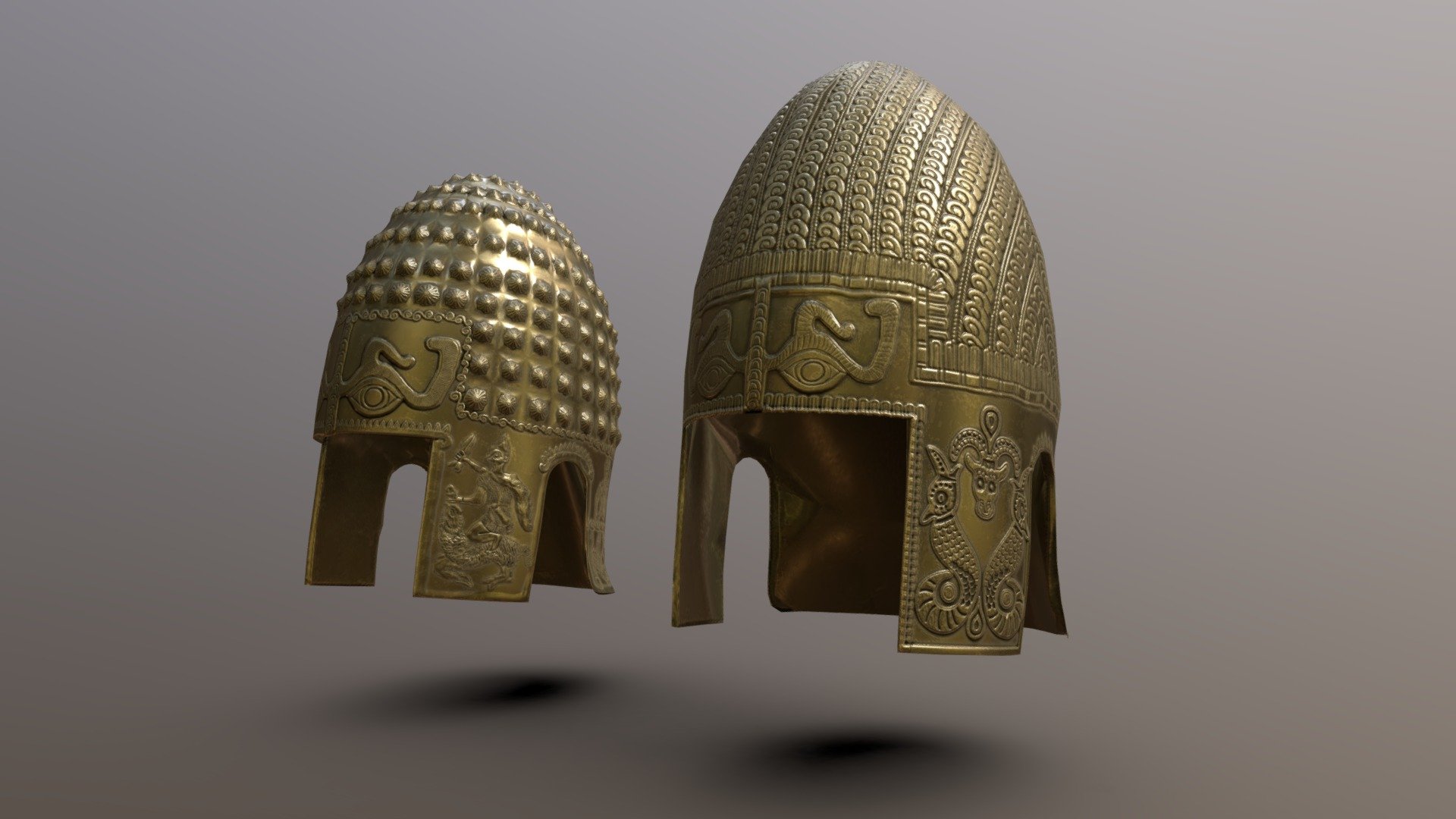 Cotofanesti_Cucuteni_dacian_helm - Buy Royalty Free 3D model by T ...