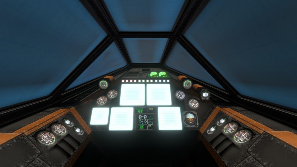 NX2000 Cockpit - 3D model by Ballistic NG (@ballisticng) [bb0fc55 ...