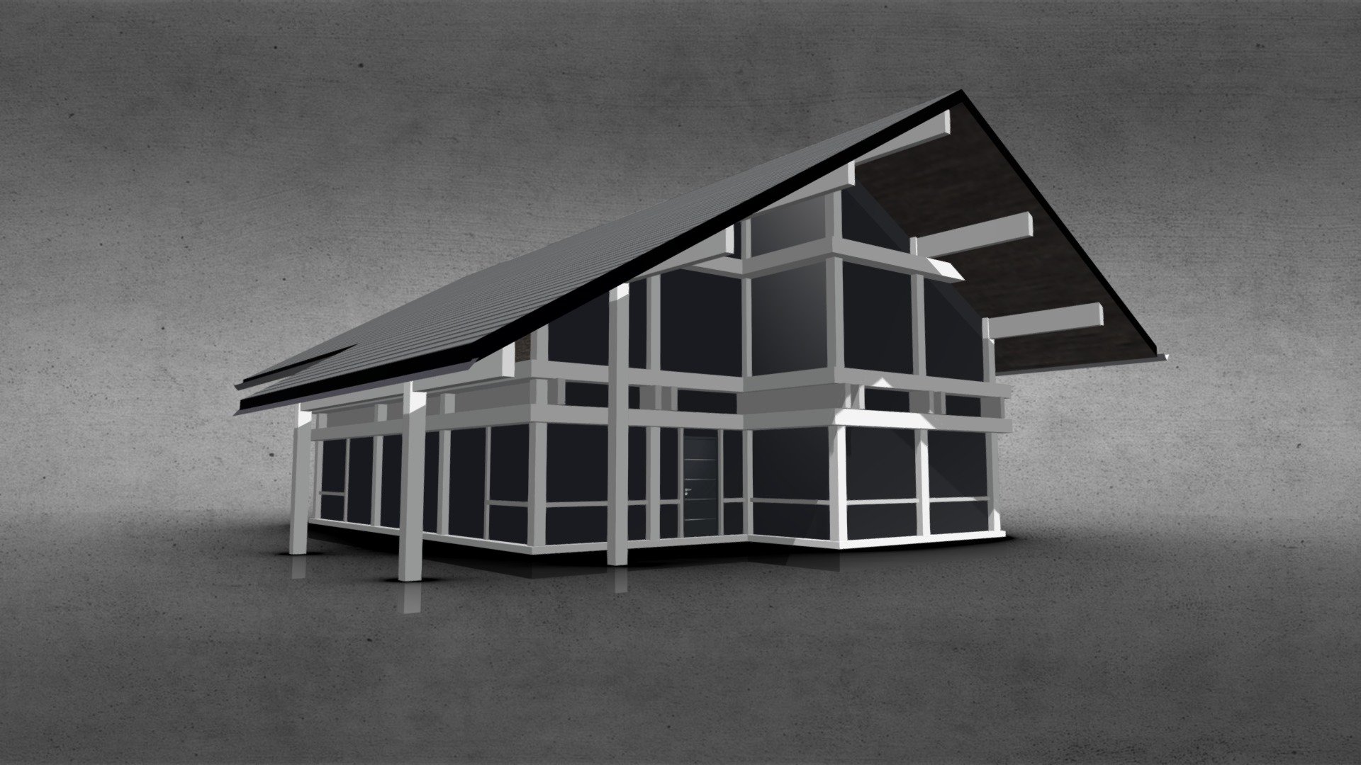 Wood Structure House 003 - Buy Royalty Free 3D model by luminou_CS ...