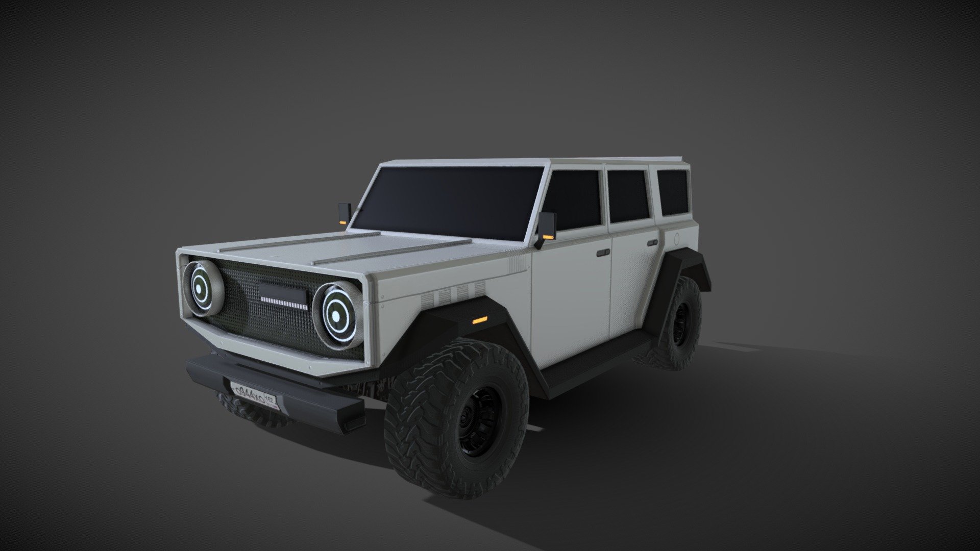 Off-road vehicle SUV gameready 2 - 3D model by Markov M S (@markms ...