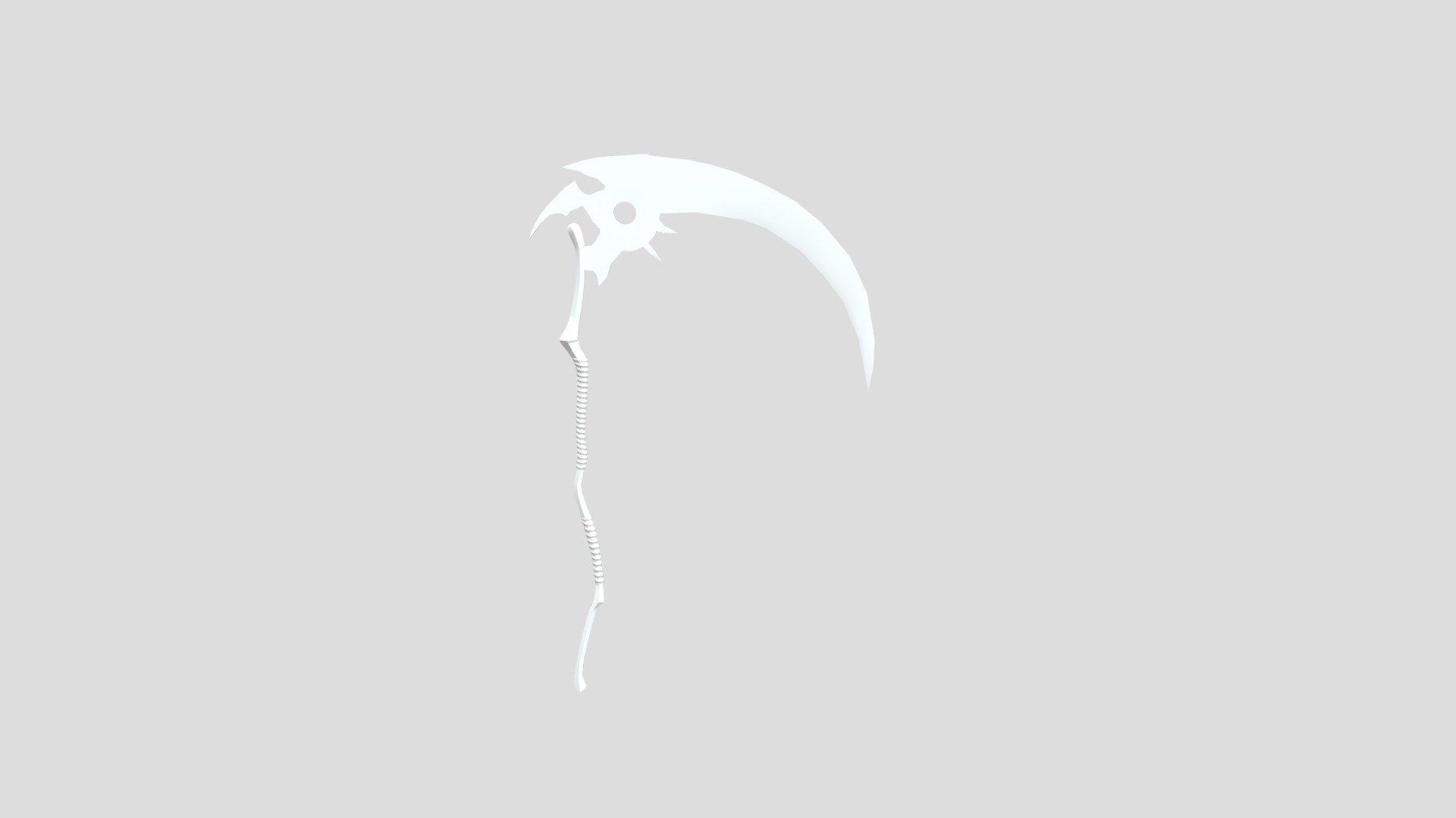 Red Circle Scythe - 3D model by m1lo___d [bb12643] - Sketchfab