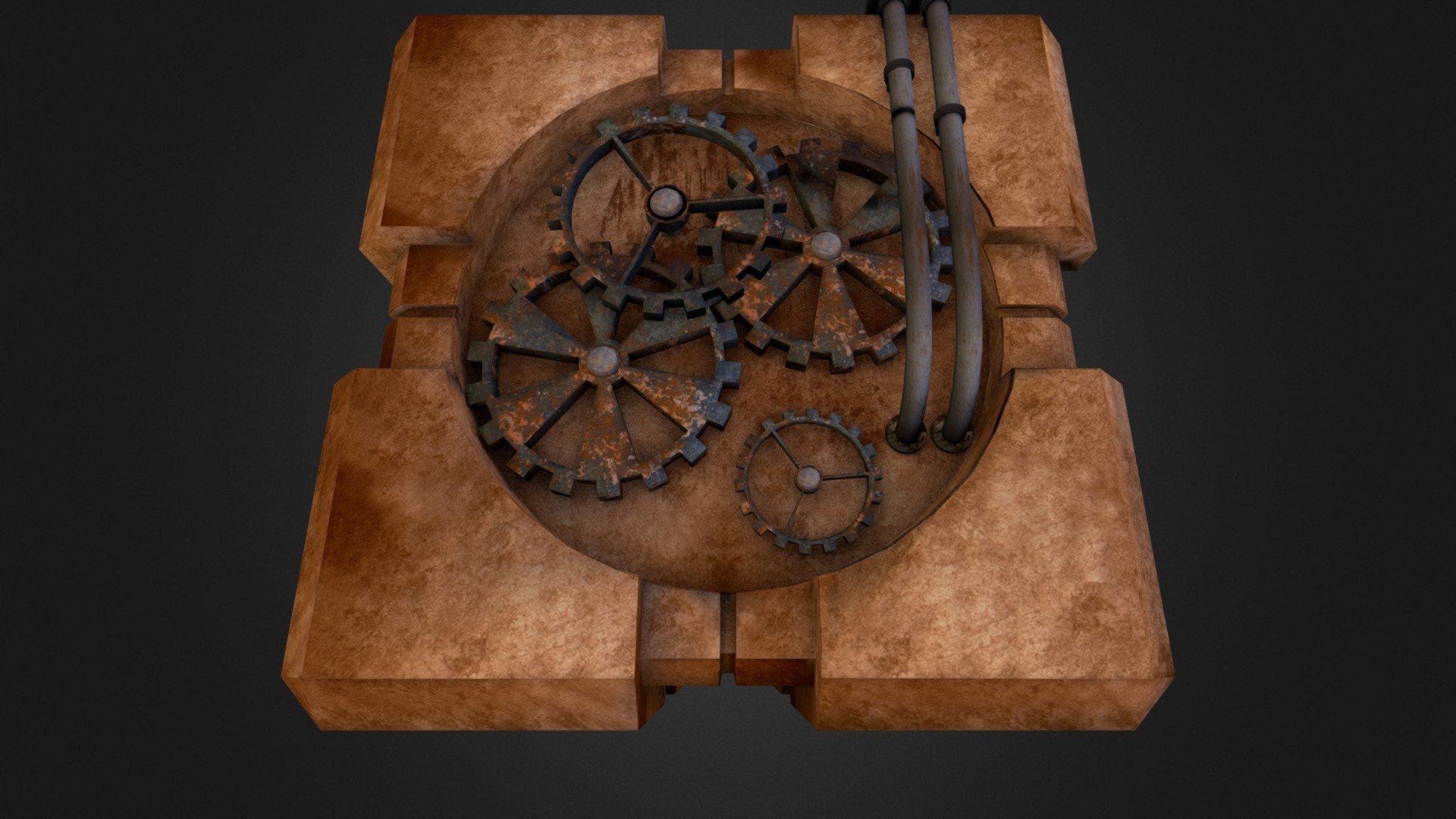 Steamcube - 3D model by crandit [bb139f4] - Sketchfab