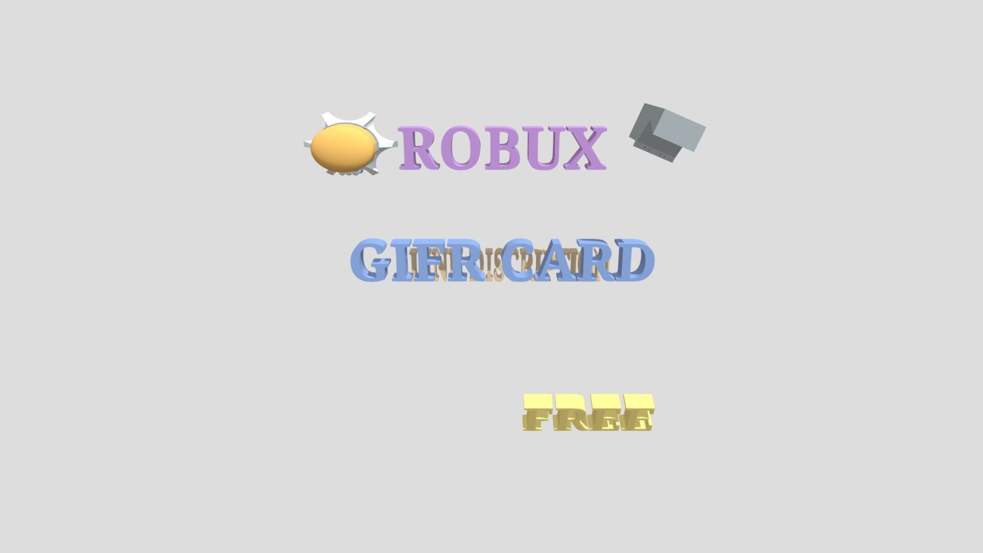 {{{ONliNE FREE ROBUX GITF card codes 2025}}} - 3D model by sdsfyh ...