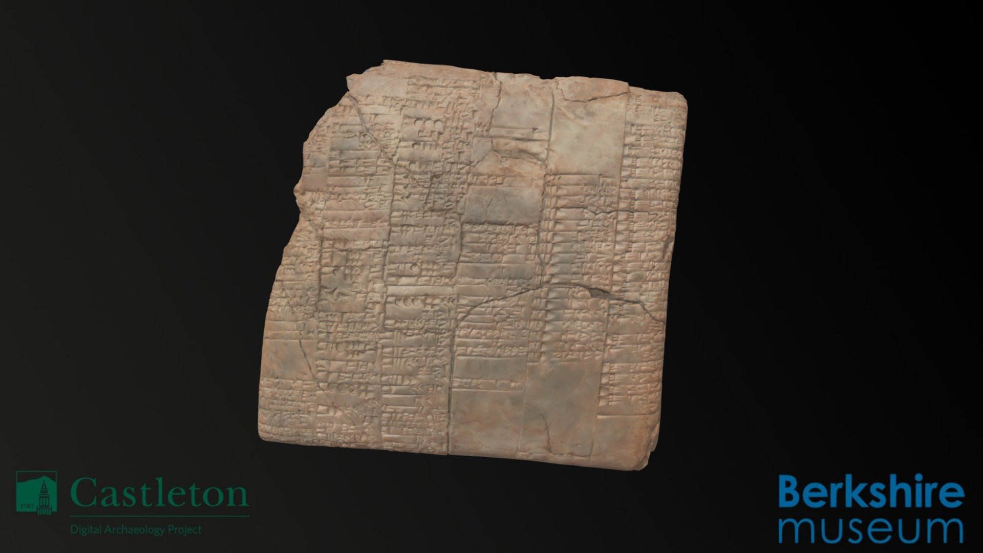 Cuneiform Tablet (CUDAP_30_20) - Download Free 3D model by Vermont ...