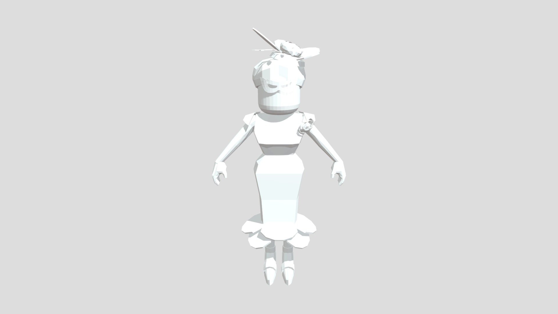 Scary Mary - 3D model by reaguileras [bb15a05] - Sketchfab