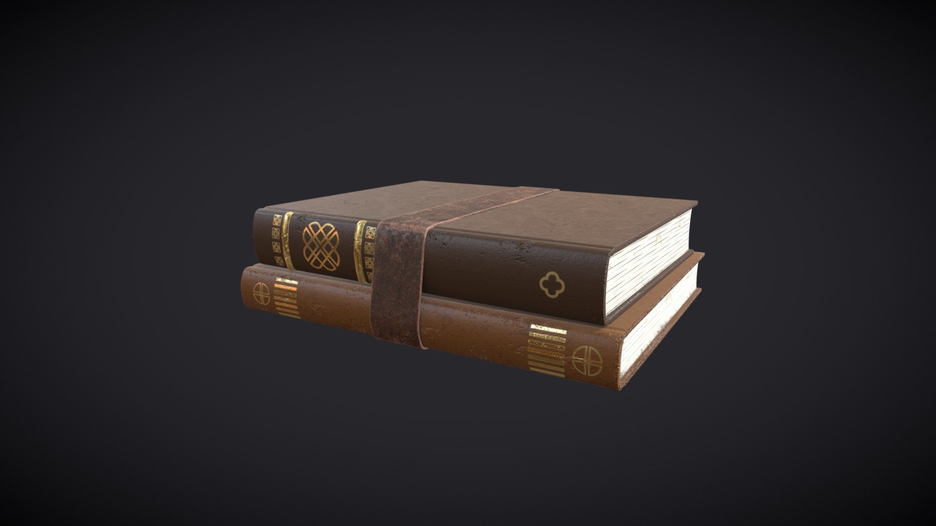 Textured Books - Download Free 3D model by sydniekay [bb15db3] - Sketchfab