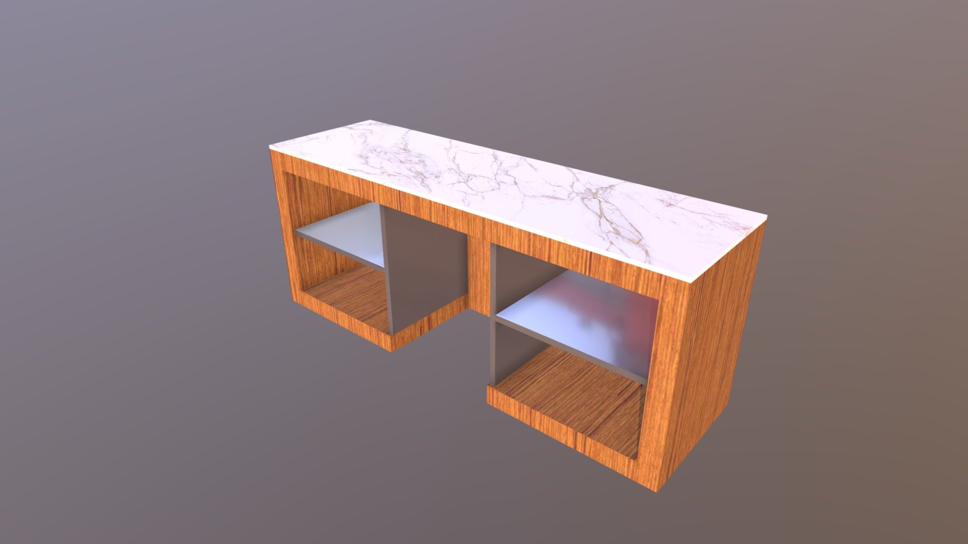 Ambient Table Stainless Steel - Download Free 3D model by ...