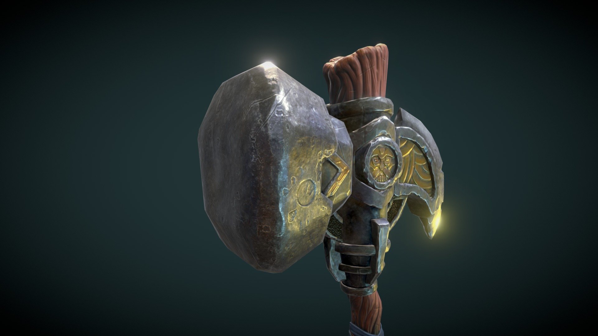 Hammer - Download Free 3D model by Santanu_saha (@santanusaha.art ...