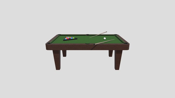 Pool-table 3D models - Sketchfab