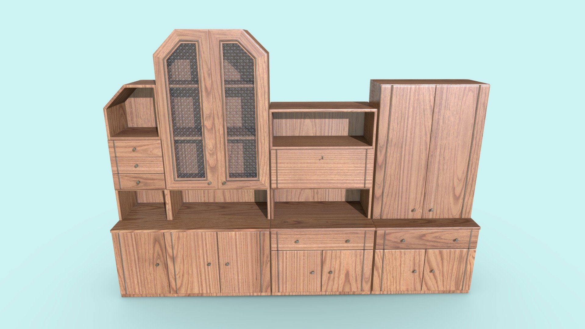 Shelving Unit | Game Assets - Buy Royalty Free 3D model by PropDrop ...