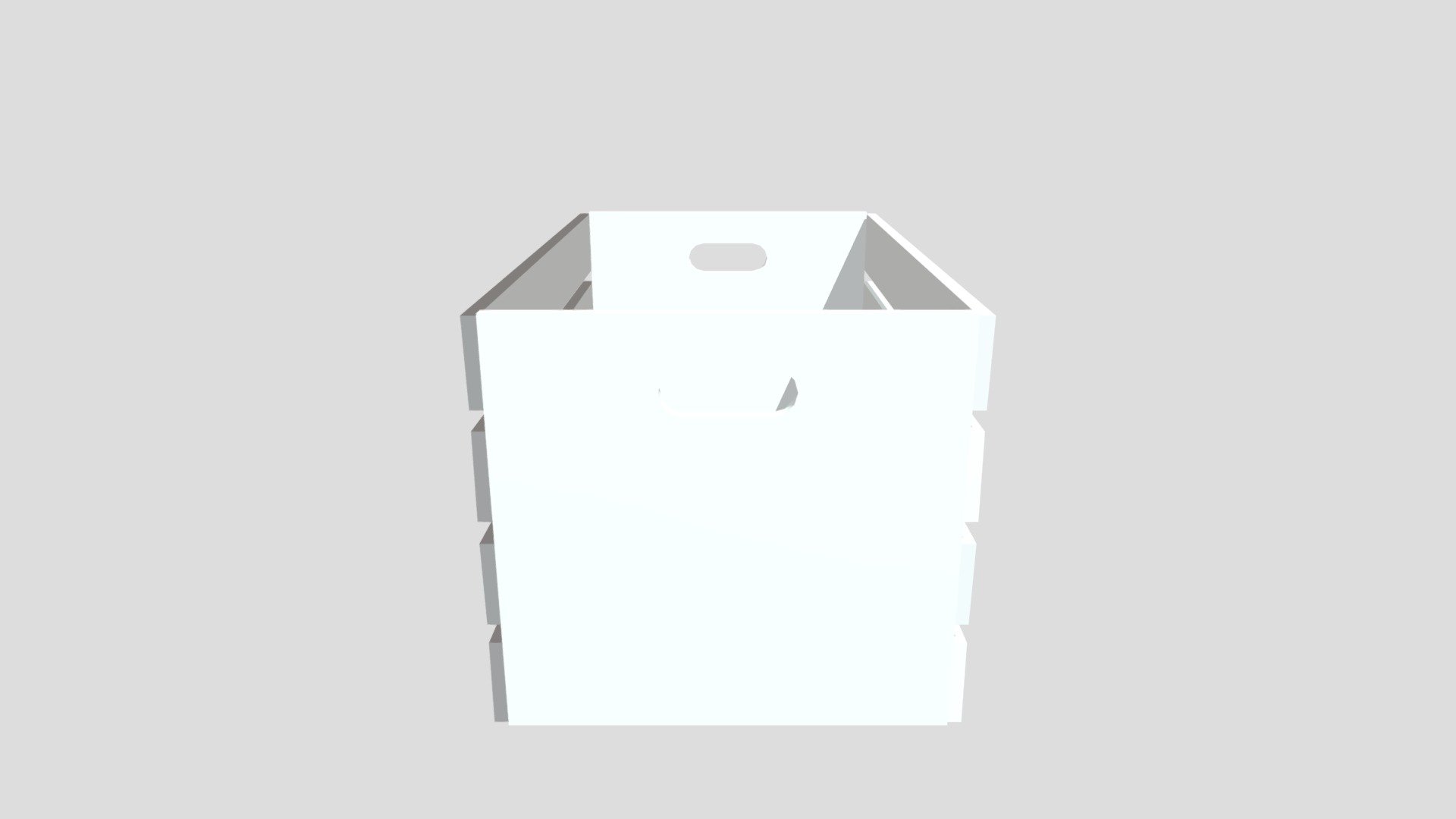 3d Box without texture - Download Free 3D model by wilson.com.np ...