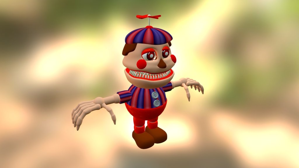 Nightmare BB - Download Free 3D model by ChicaKnowsFNAF (@mugur_pet ...