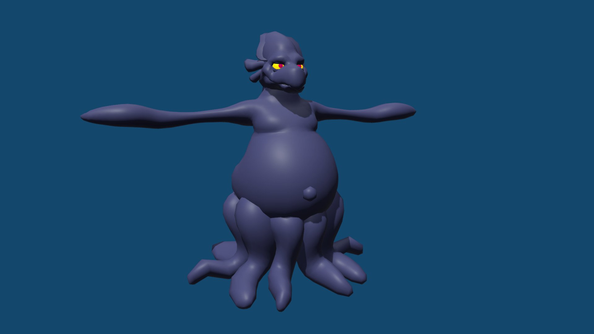 Fat Squid Dude - Download Free 3D model by NegaTheImpmon9508 [bb18b7c ...